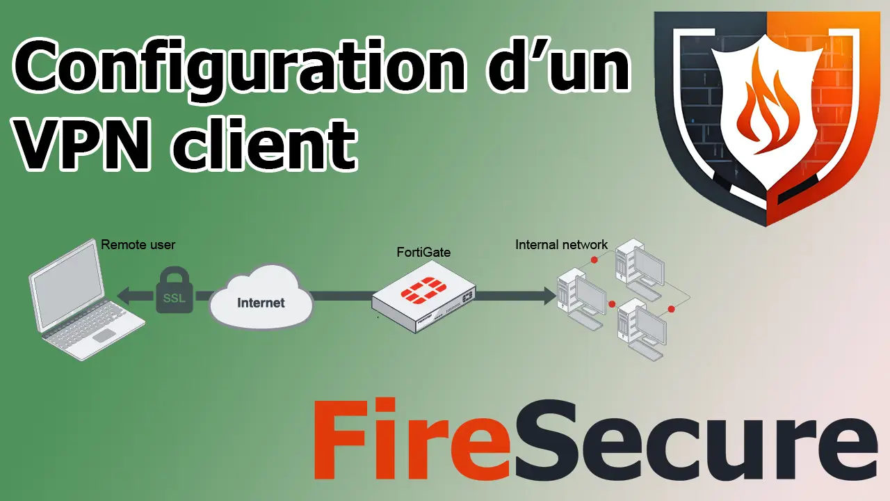 Configuration d'un VPN SSL Fortigate | Tutoriel en Français